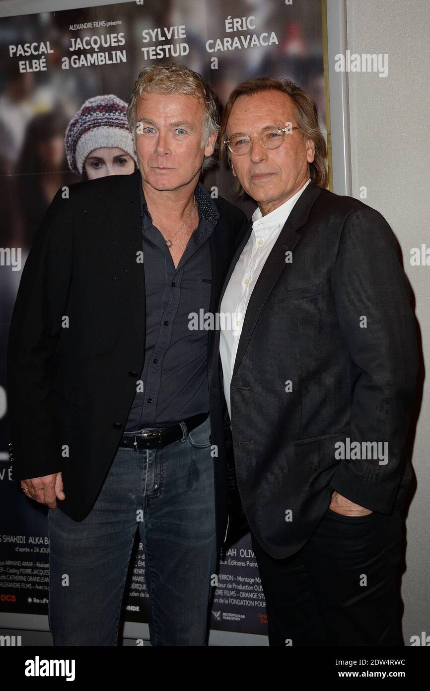 Franck Dubosc and Alexandre Arcady attending the premiere of the film ...
