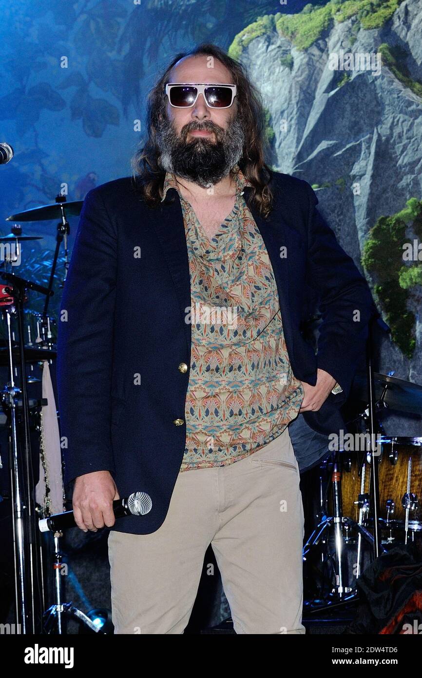 Sebastien Tellier attending the party for the launching of the ...