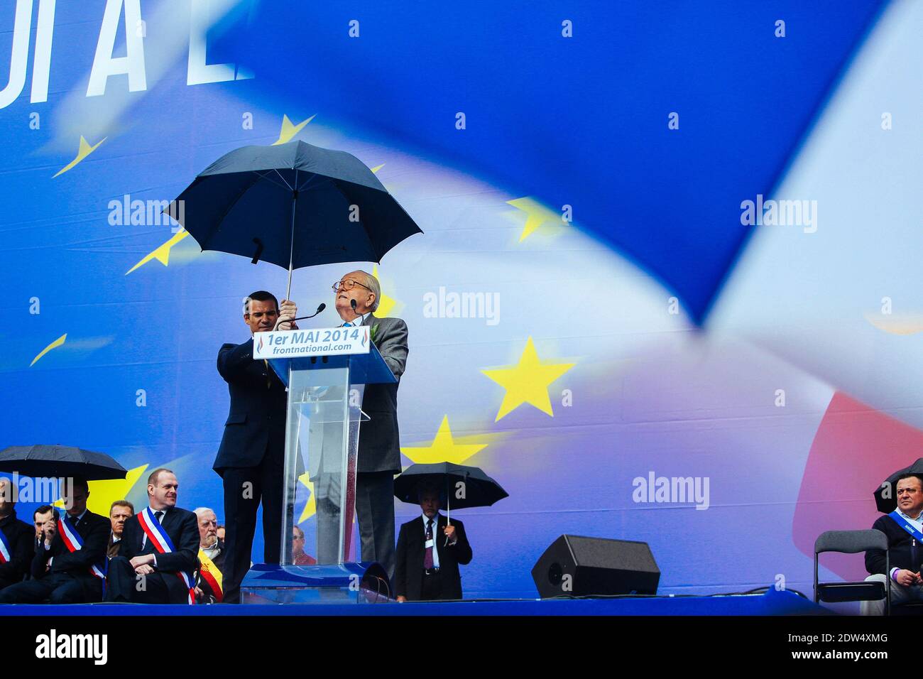 France's far-right National Front former president Jean-Marie Le Pen ...