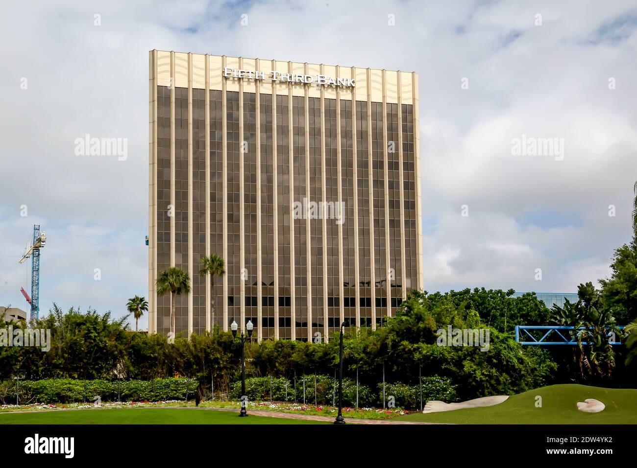 Orlando, Florida, USA- February 20, 2020: Fifth Third Bank office ...