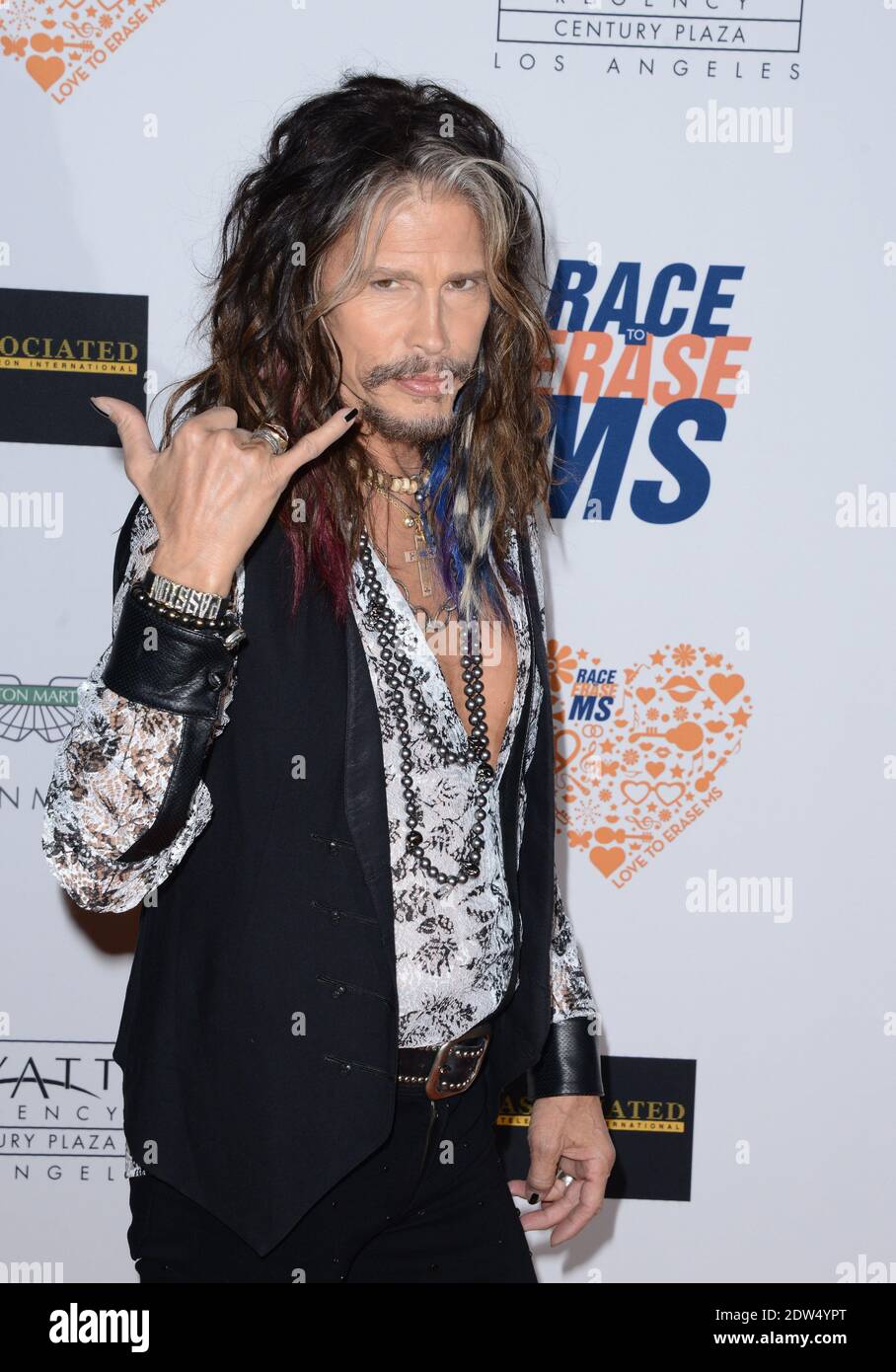 Steven Tyler attends the 21st annual Race to Erase MS at the Hyatt ...