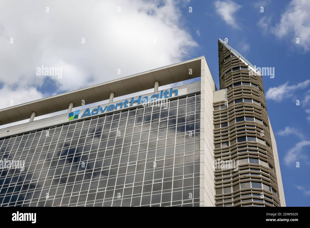 AdventHealth Orlando building, a faith-based non-profit, tertiary ...