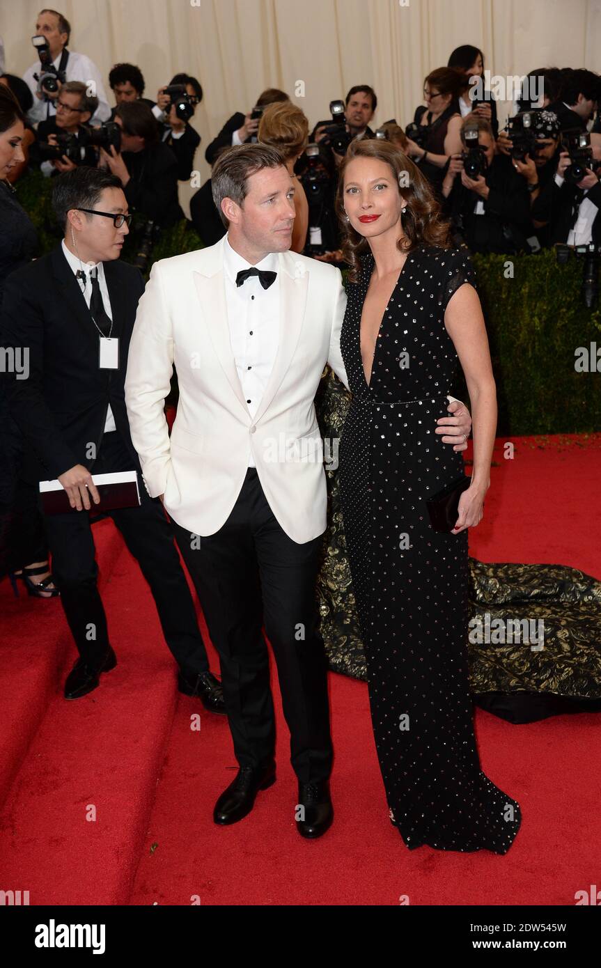 Edward Burns and Christy Turlington Burns attend the 2014 Metropolitan ...