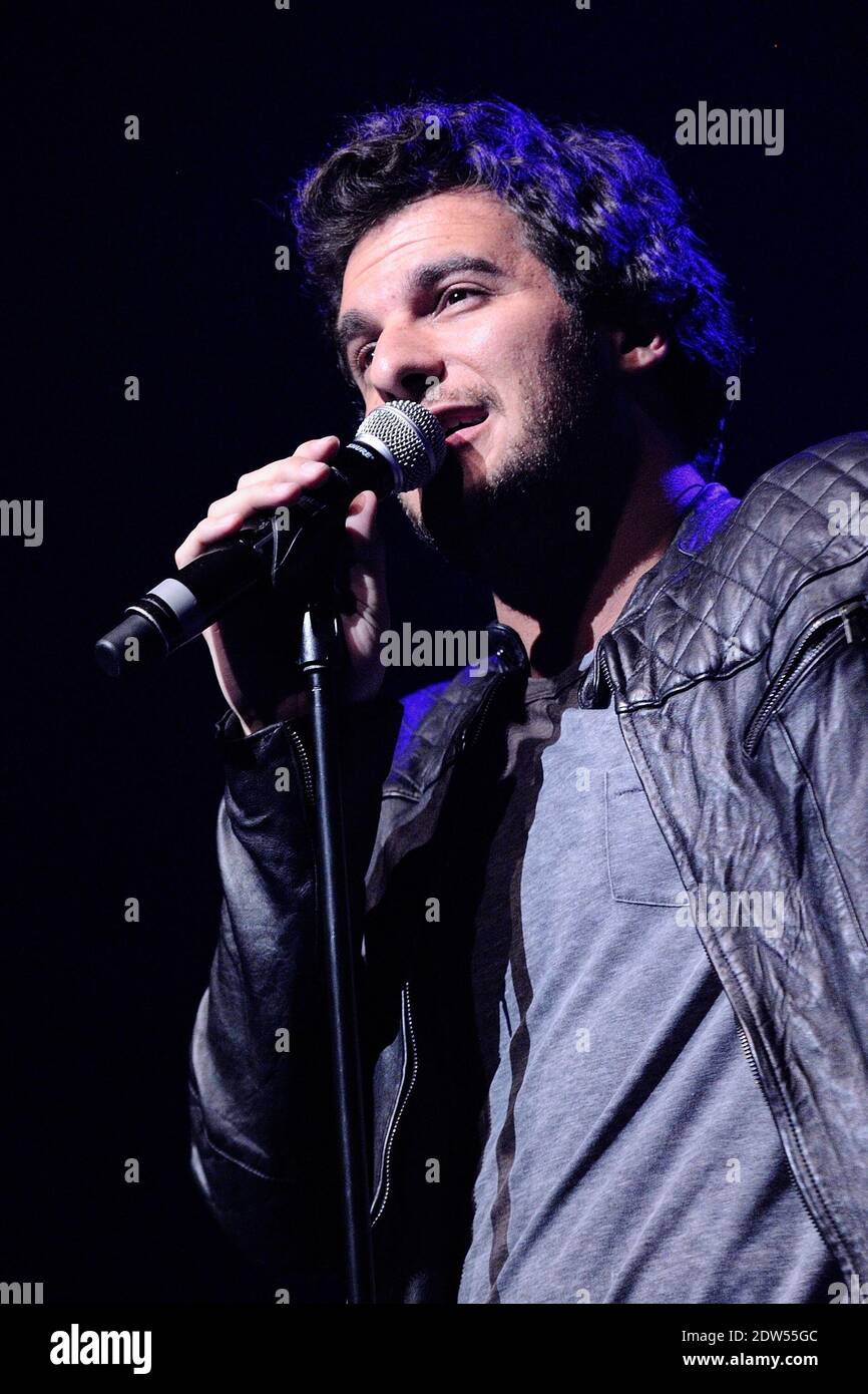 Amir (The Voice) performing during the concert given to celebrate ...