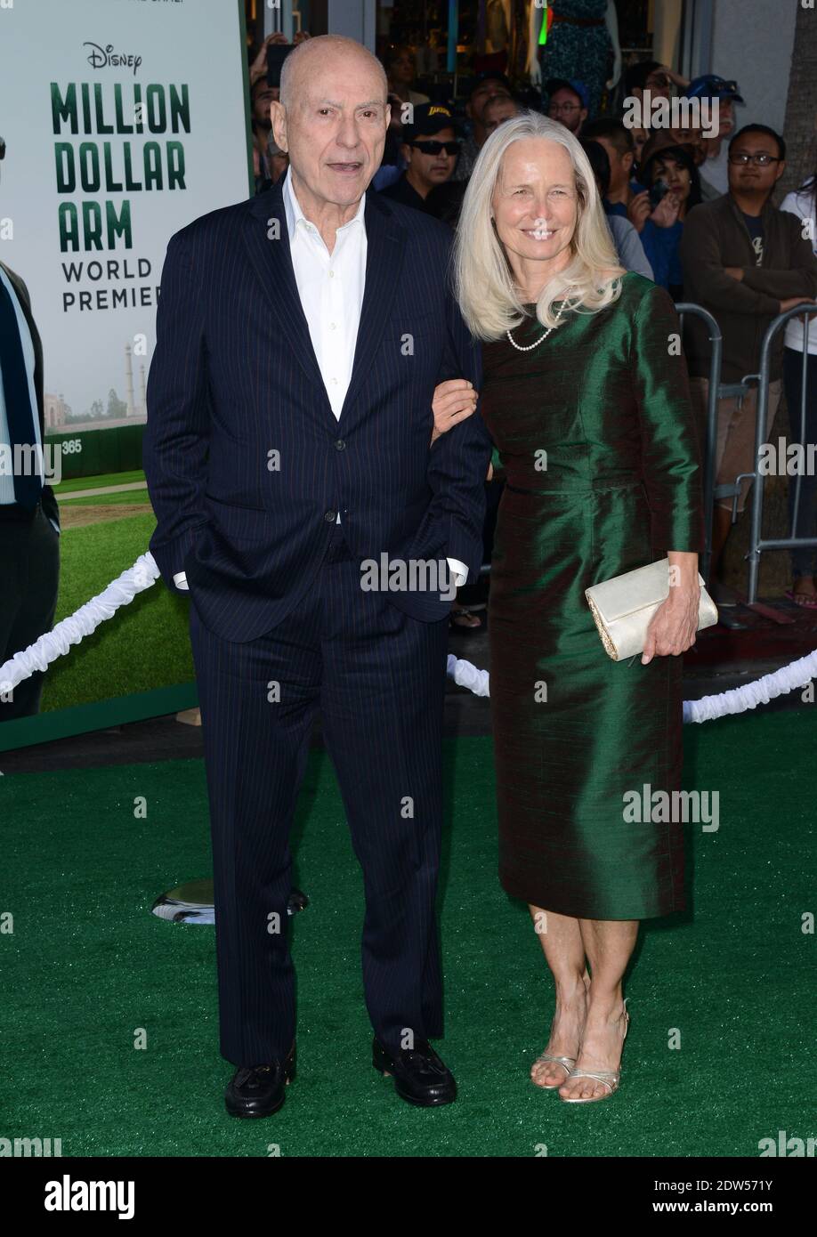 Alan Arkin and Suzanne Newlander Arkin attend the premiere of Disney's ...