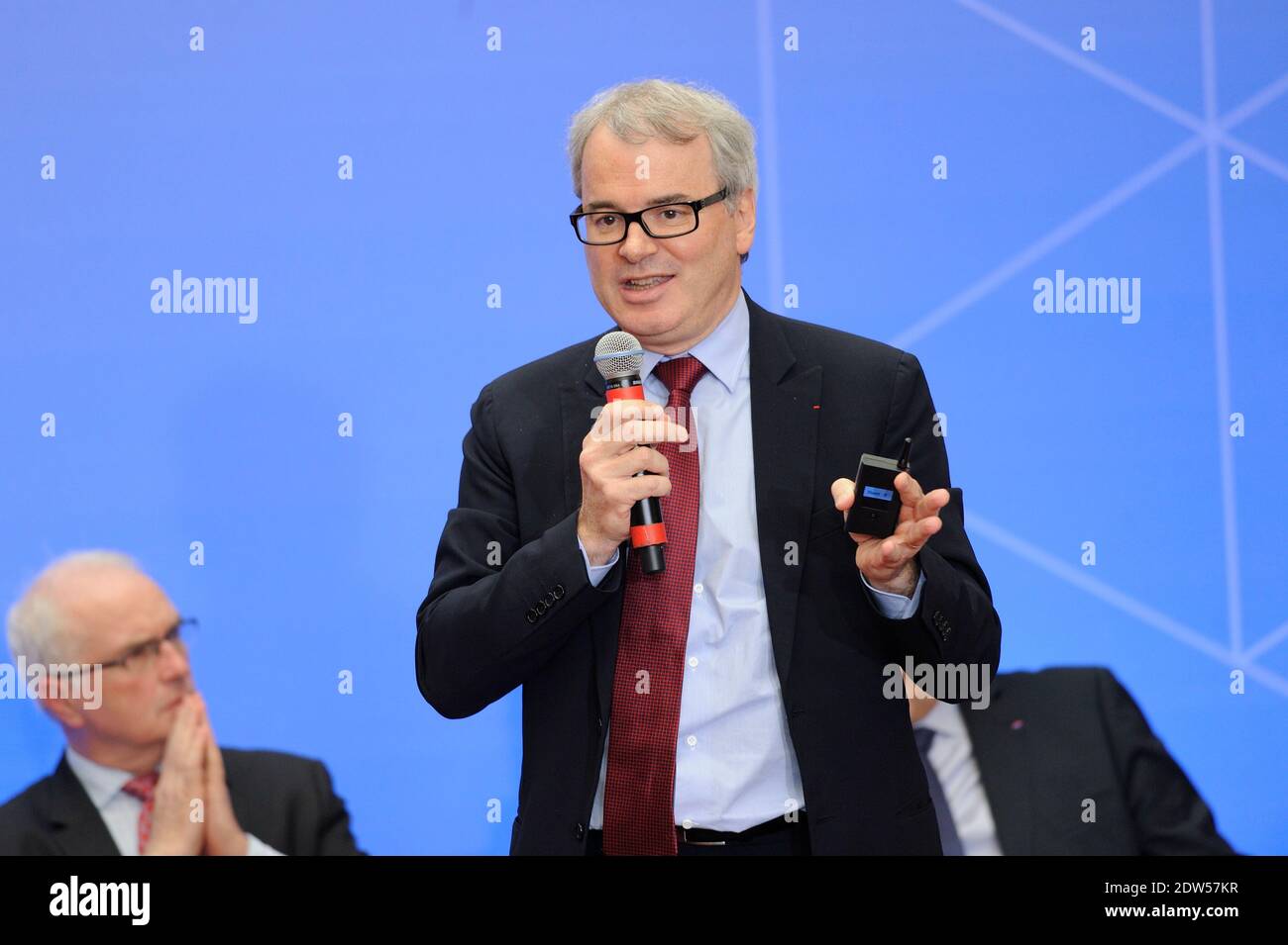 Frederic Sanchez speaks during the forum 'La Nouvelle France ...