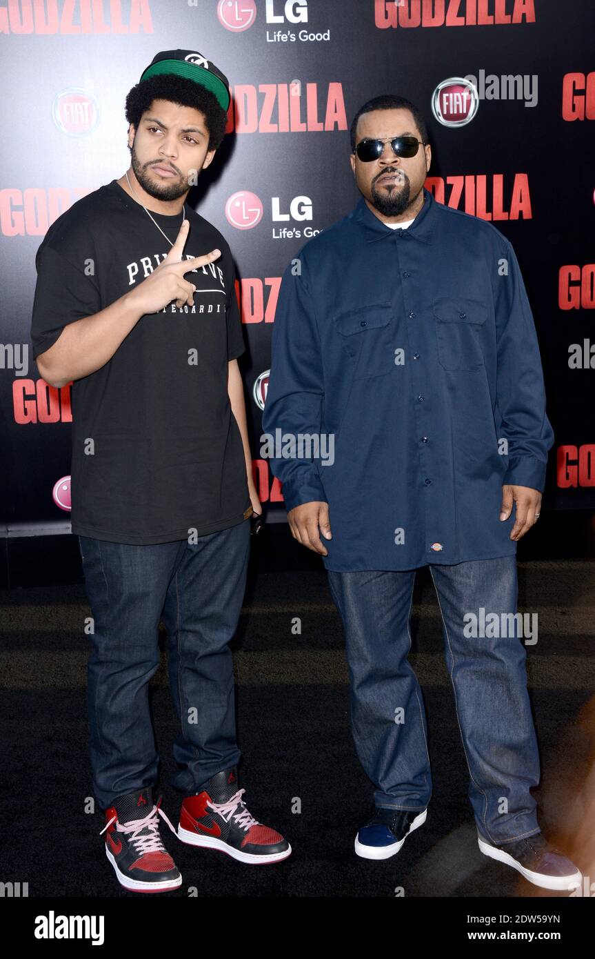 Lill Ice and Ice Cube attend the premiere of Warner Bros. Pictures and ...