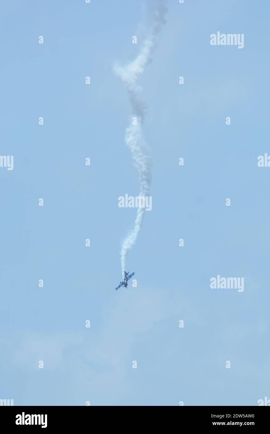 Various planes take part in the Vero Beach Air Show, above the Vero ...