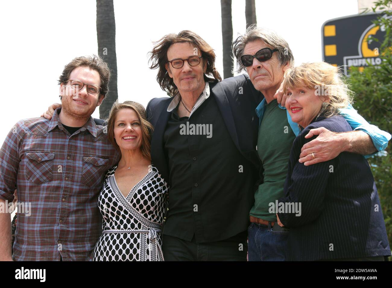 Rick Springfield receives a star on the Hollywood Walk of Fame in ...
