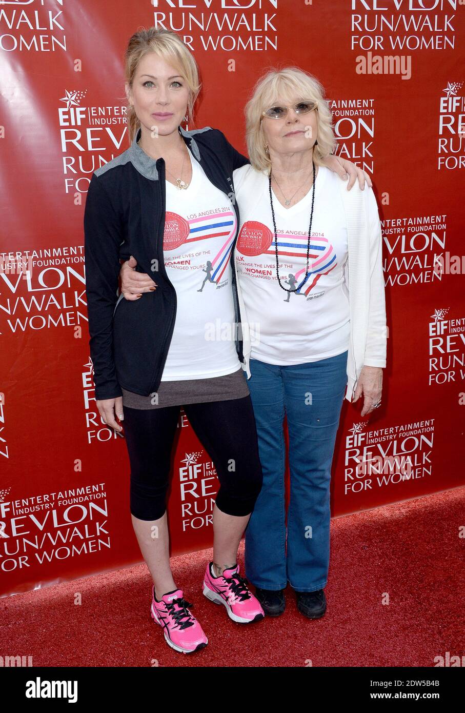 Christina Applegate and mother Nancy Priddy attend the 21st Annual EIF ...