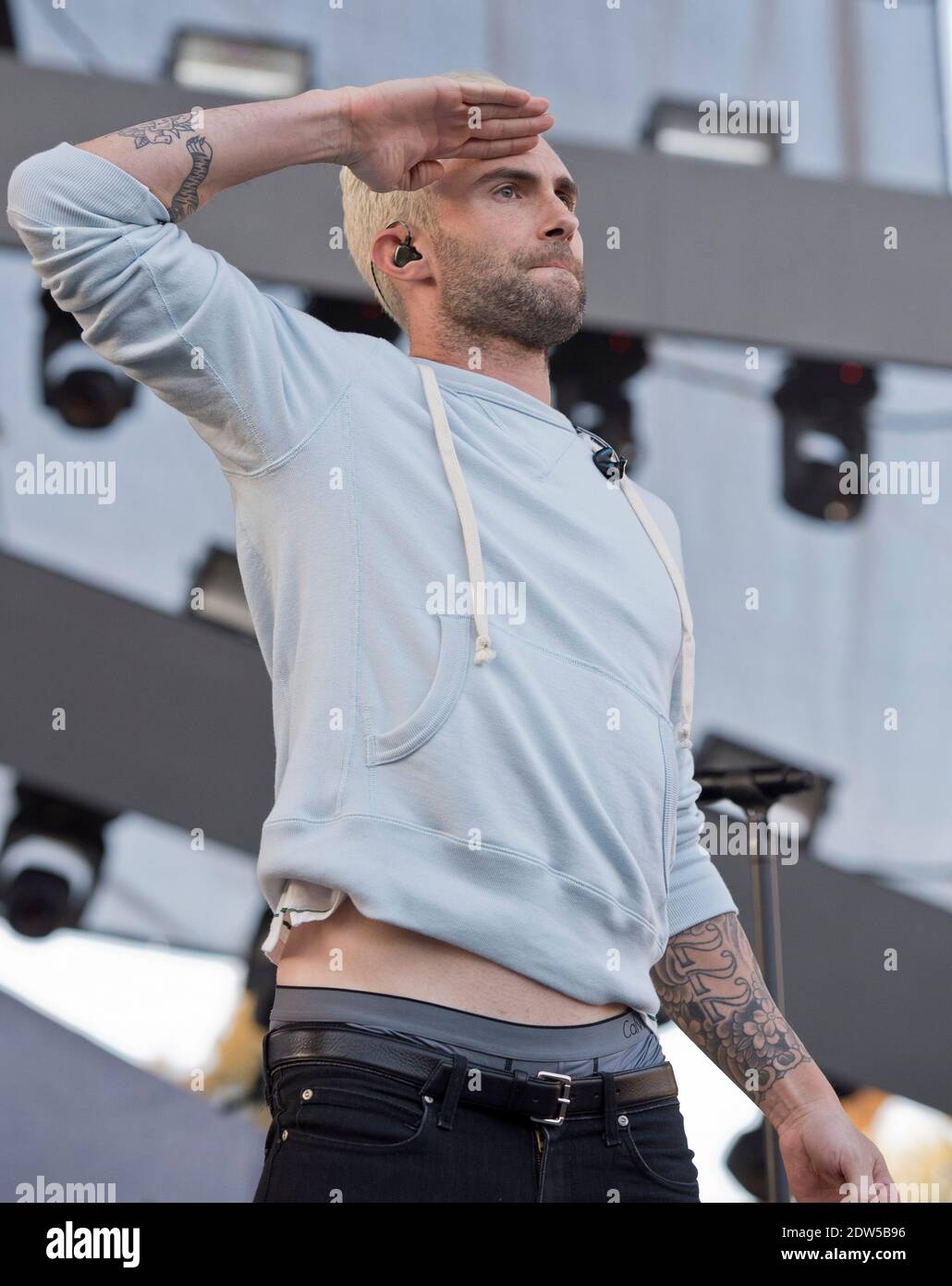 Adam Levine of Maroon 5 performs onstage during 102.7 KIIS FM's 2014 ...