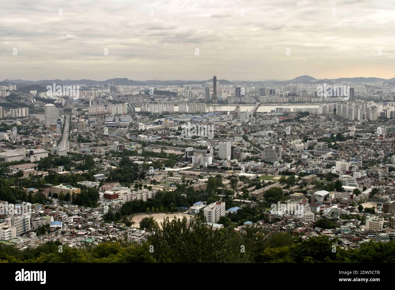 Seoul overview hi-res stock photography and images - Alamy