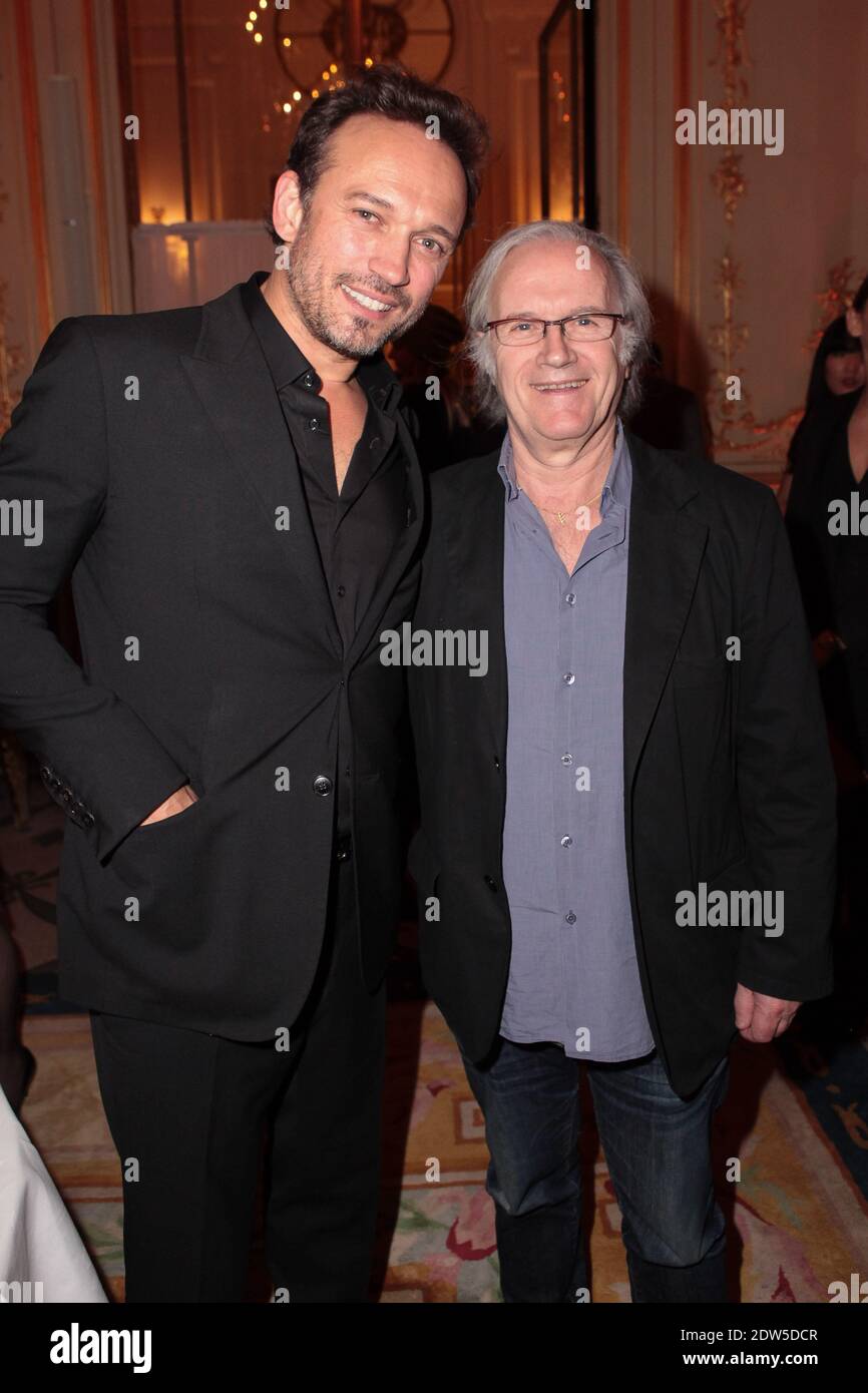 Exclusive - Ambassador Vincent Perez and Philippe Muyl at the after ...