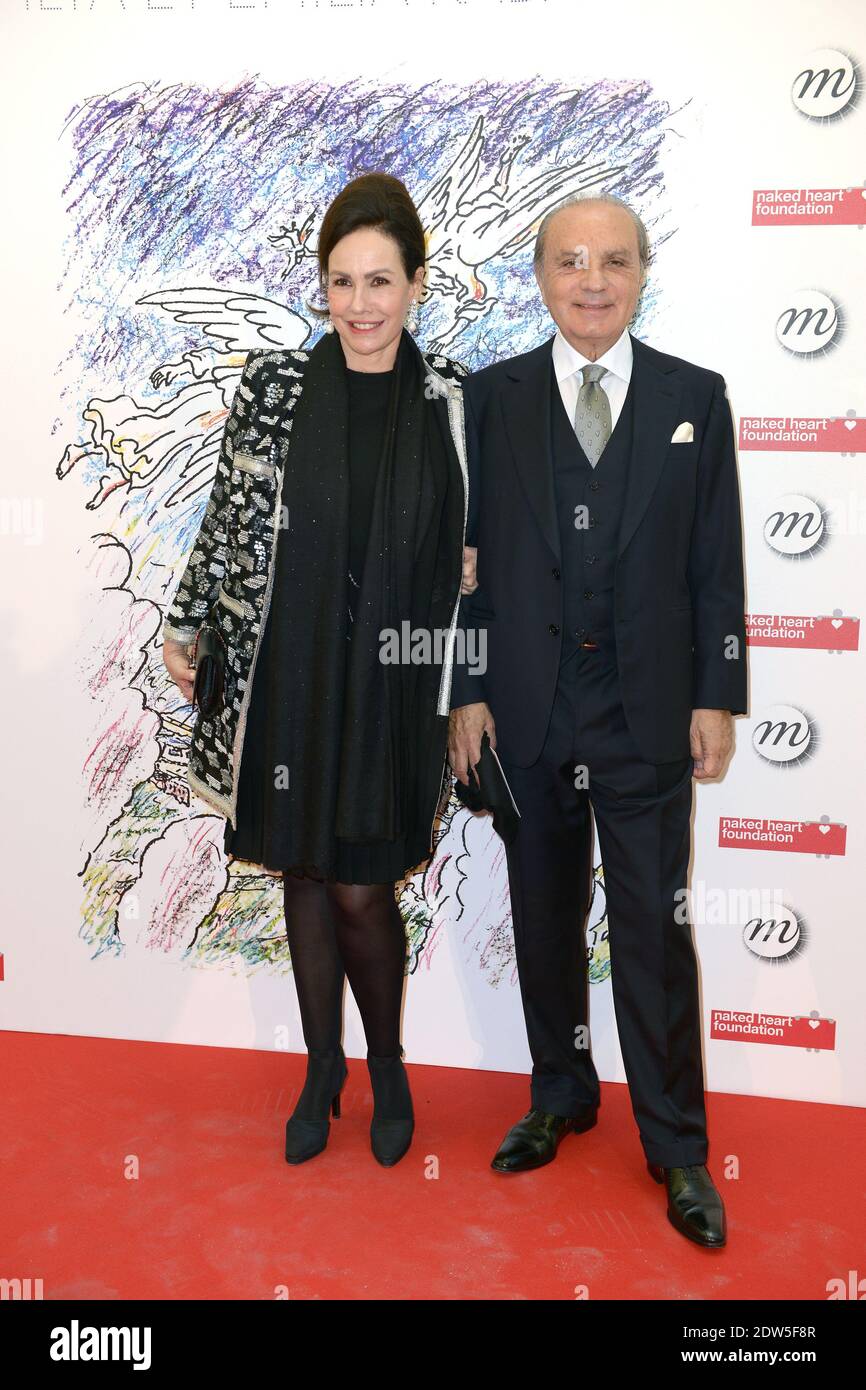 Samir and Paola Traboulsi attend the official opening party of the ...