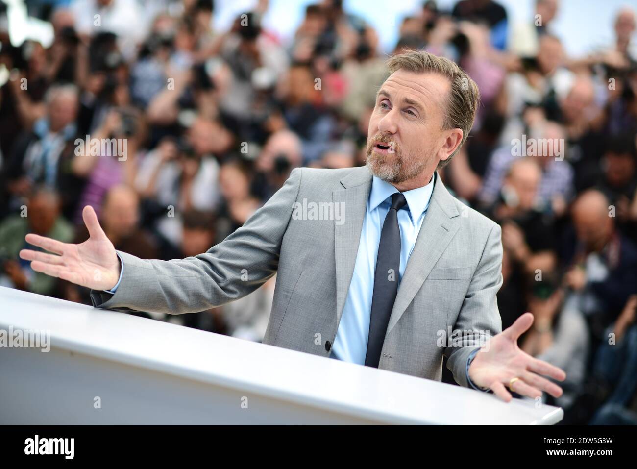 Tim Roth posing during Grace De Monaco photocall held at the Palais Des ...