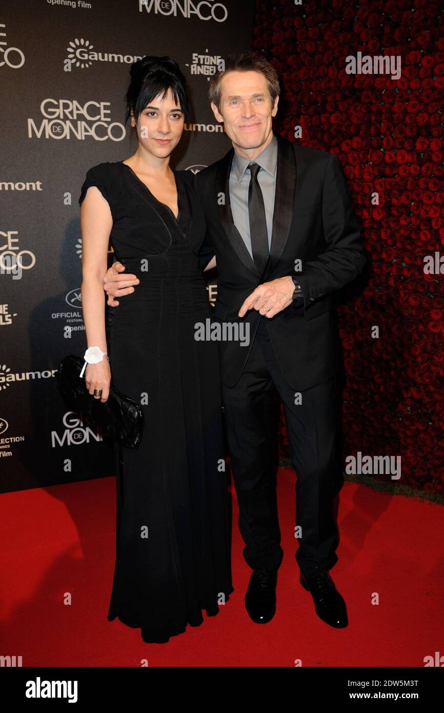 Willem Dafoe, Giada Colagrande attending the 'Grace Of Monaco' after ...