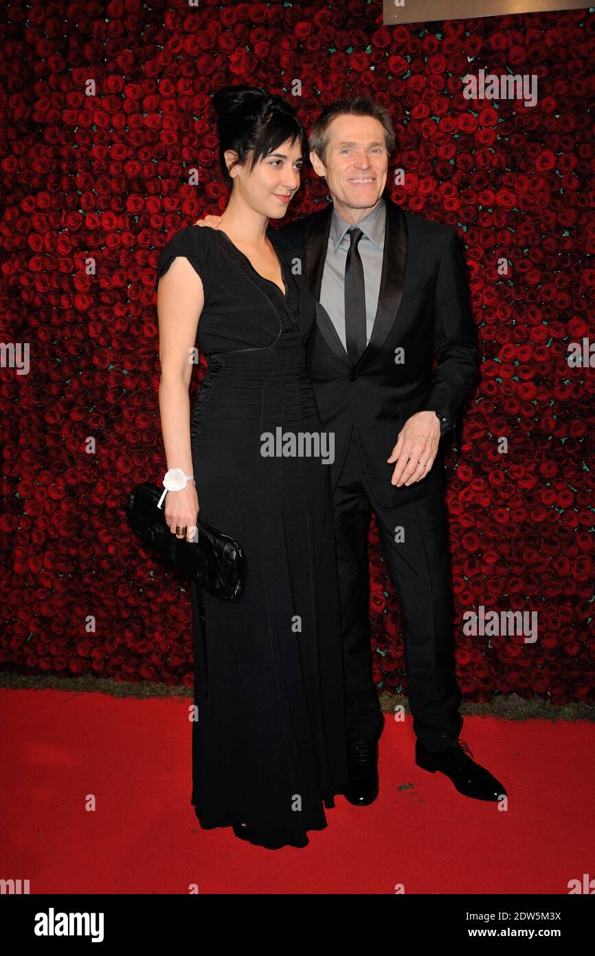Willem Dafoe, Giada Colagrande attending the 'Grace Of Monaco' after ...
