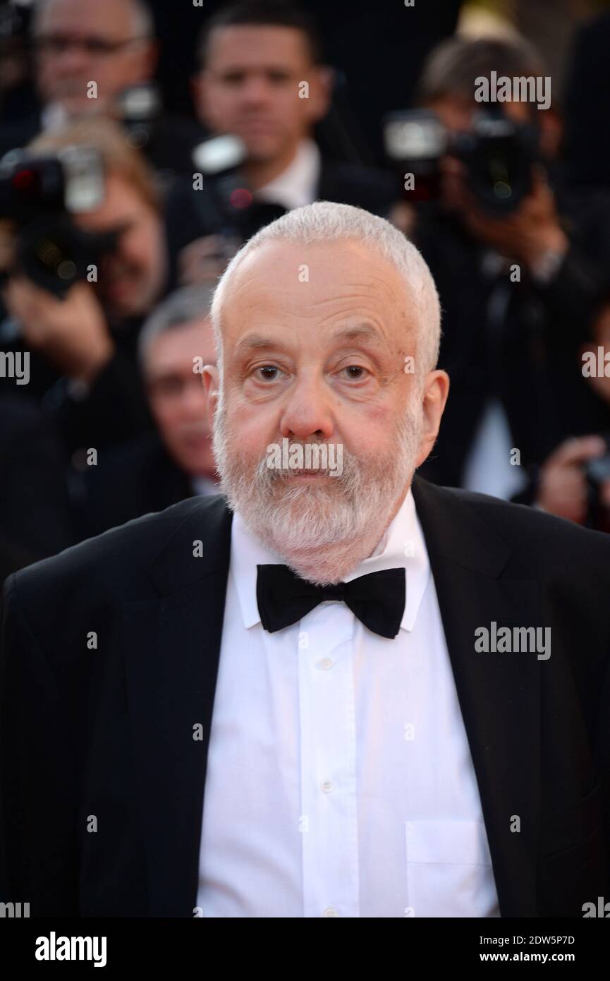 Director Mike Leigh arriving at the Mr Turner screening and the Party ...