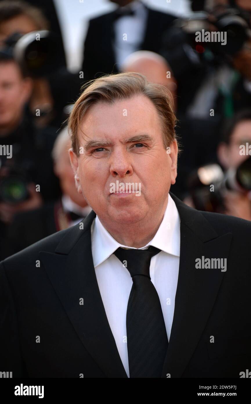 Timothy Spall arriving at the Mr Turner screening and the Party Girl ...