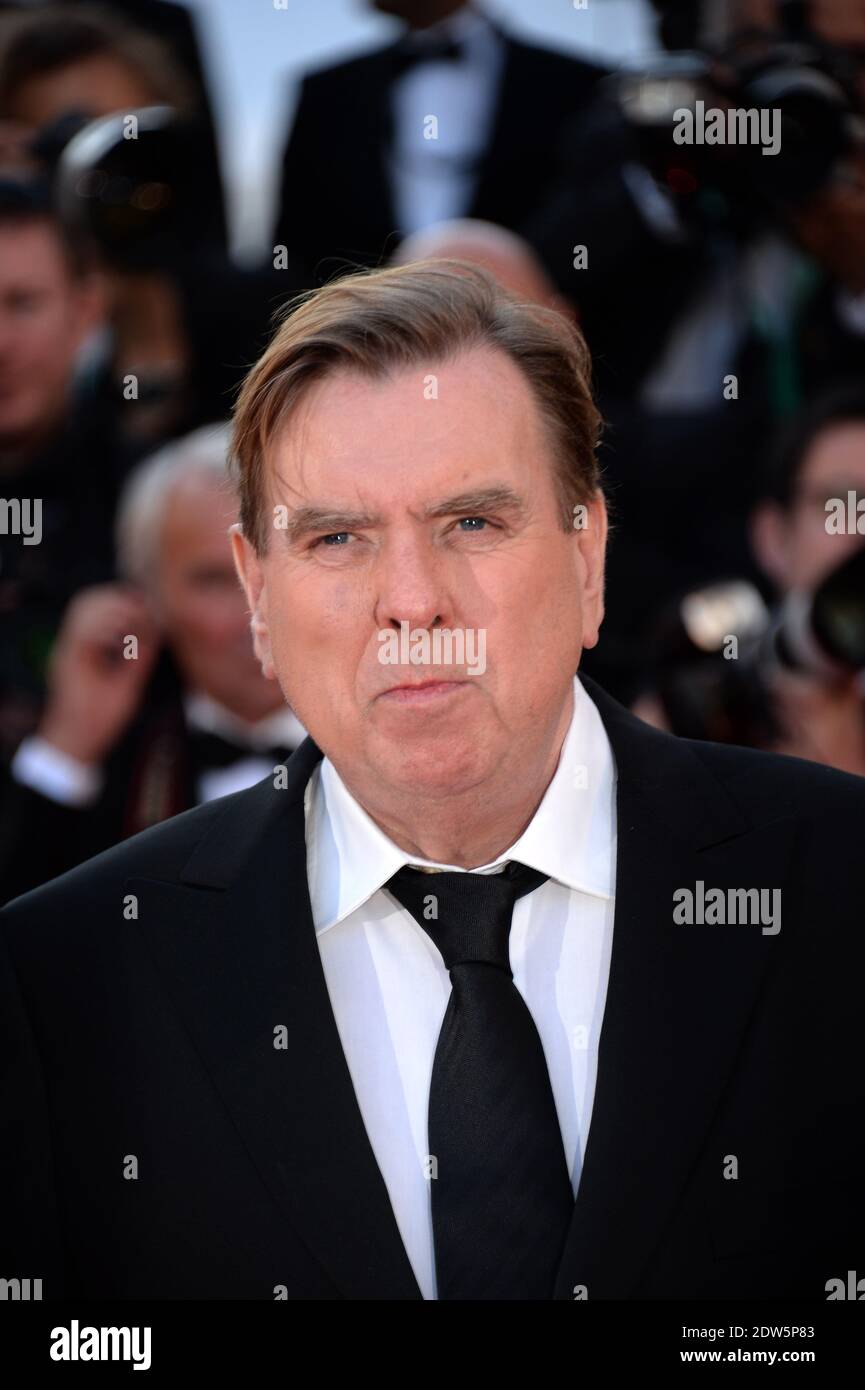 Timothy Spall arriving at the Mr Turner screening and the Party Girl ...