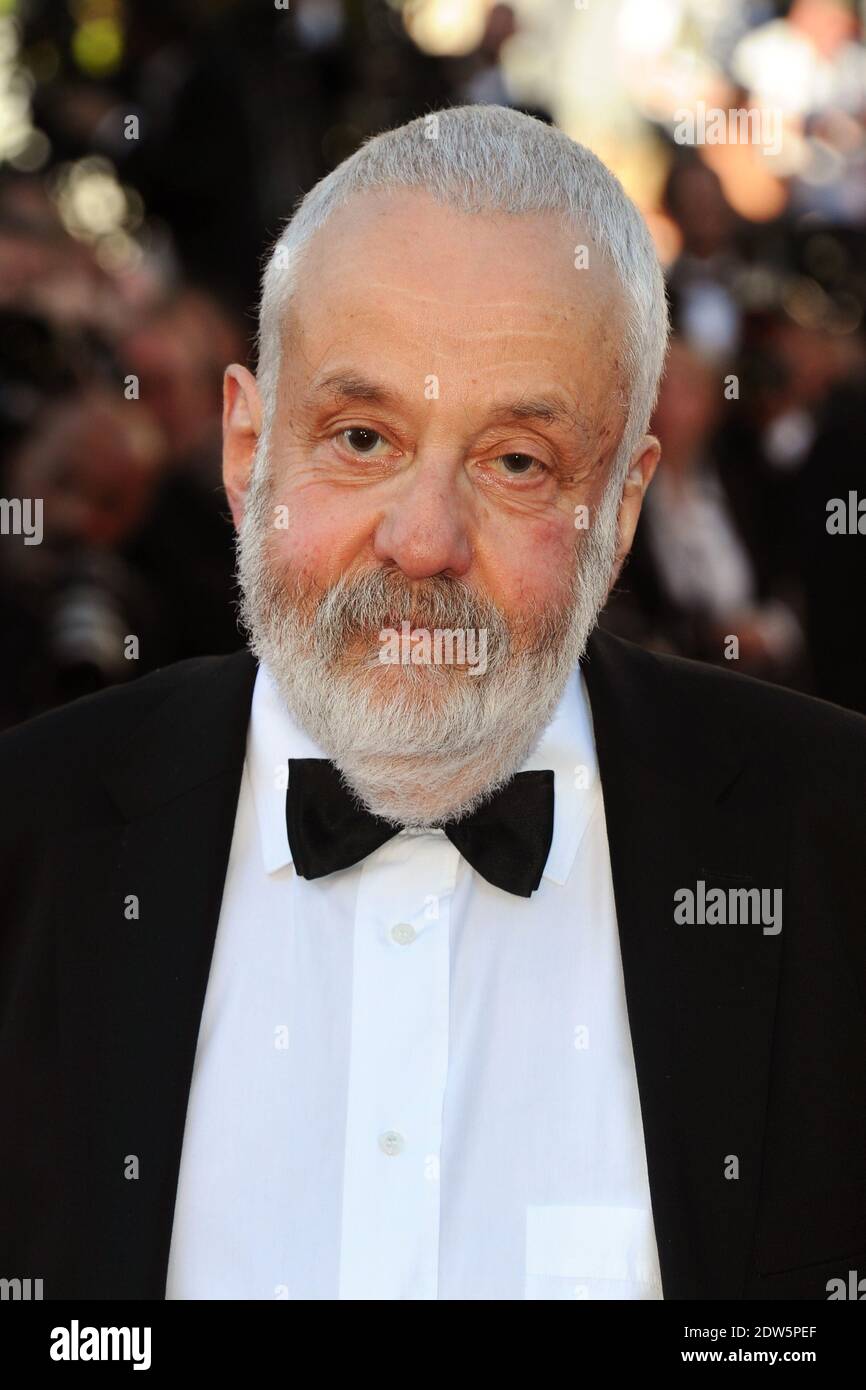 Director Mike Leigh arriving at the Mr Turner screening and the Party ...