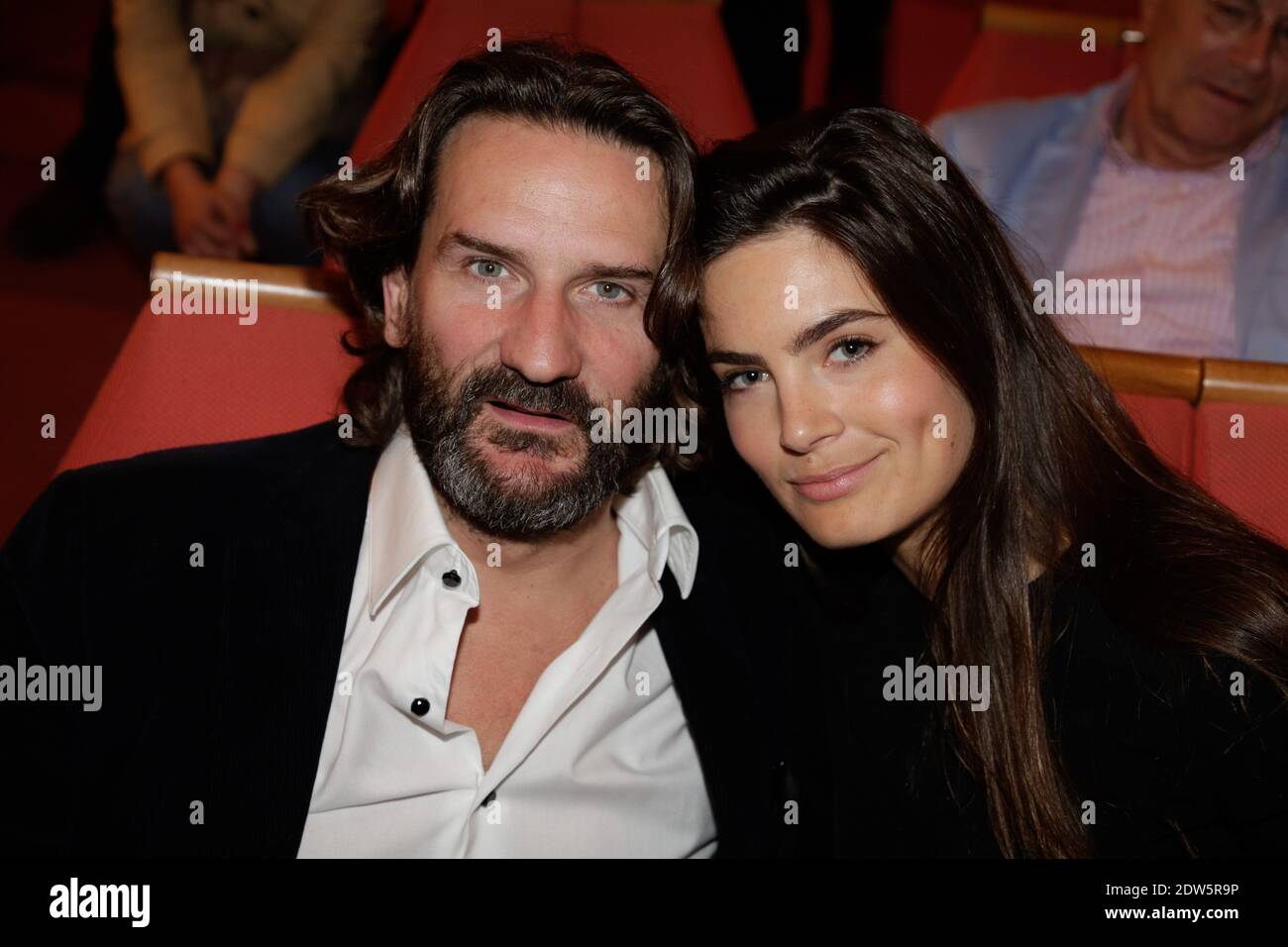 Frederic Beigbeder and his wife Lara Micheli attending the Caroussel d'Or ceremony during the ...