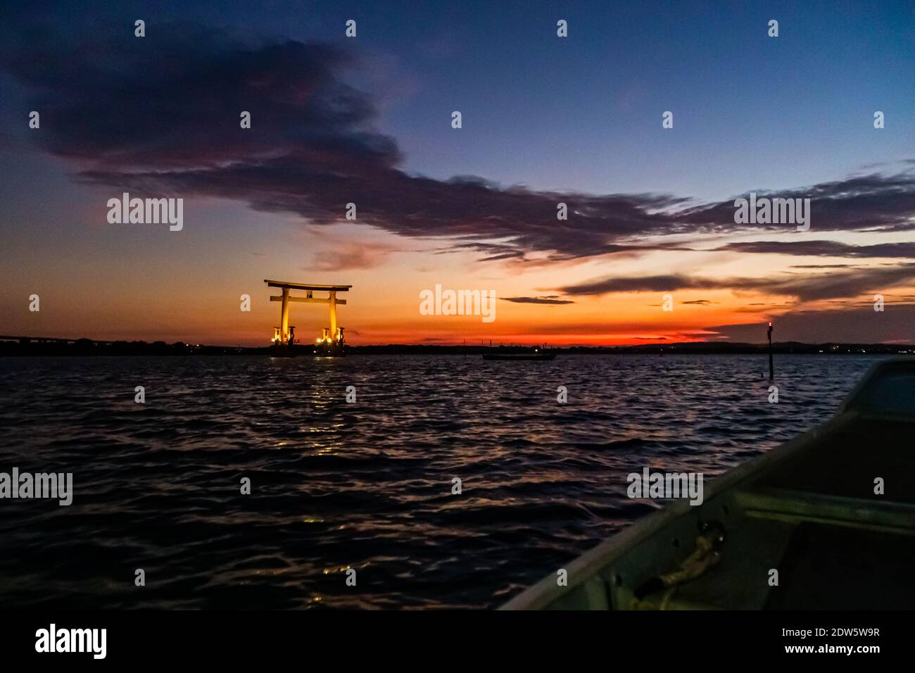 Spearfishing on Lake Hanama, Hamamatsu, Japan. On the way to the ...