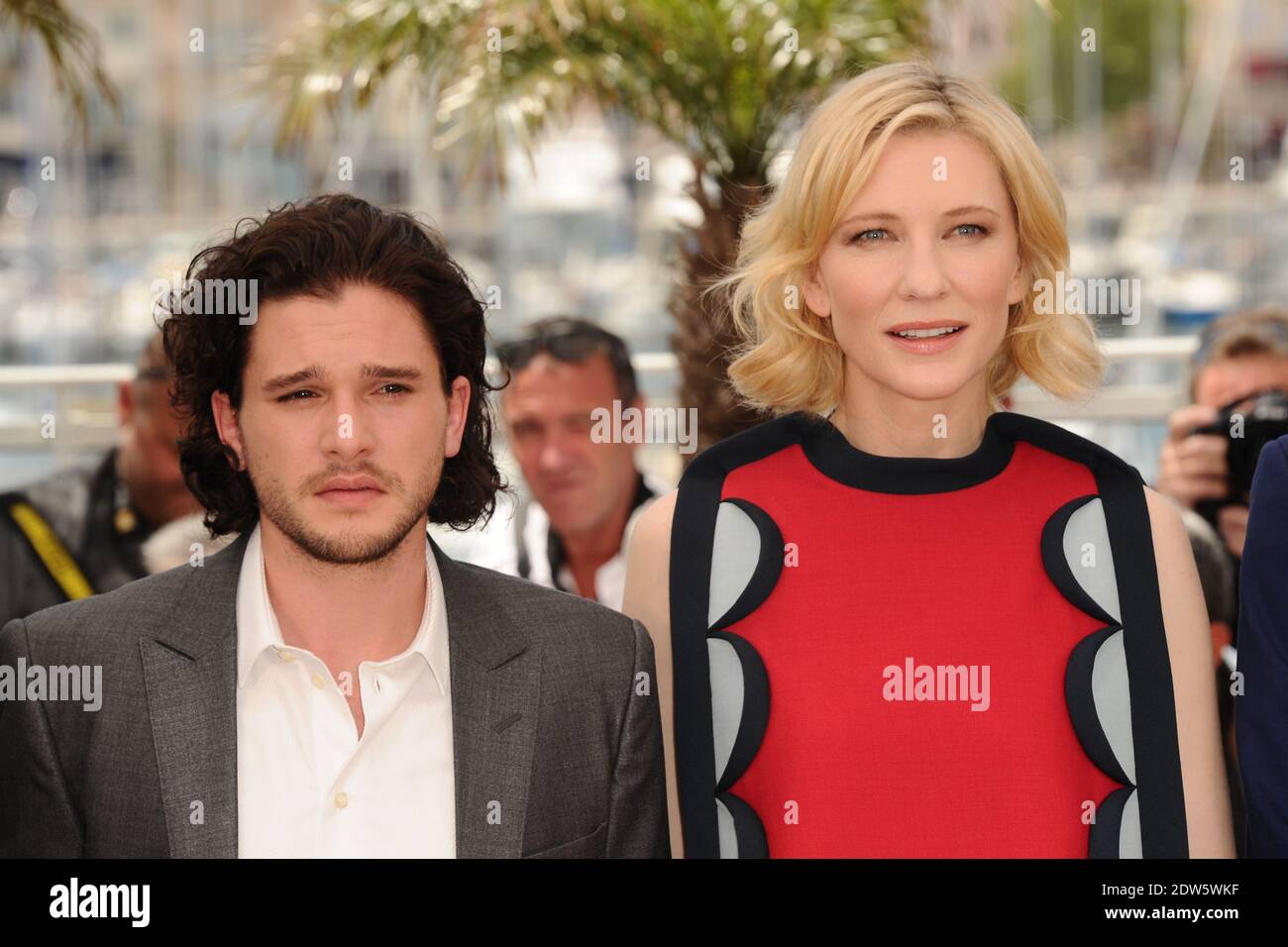 Cate Blanchett, Kit Harington posing at the photocall for the film ...