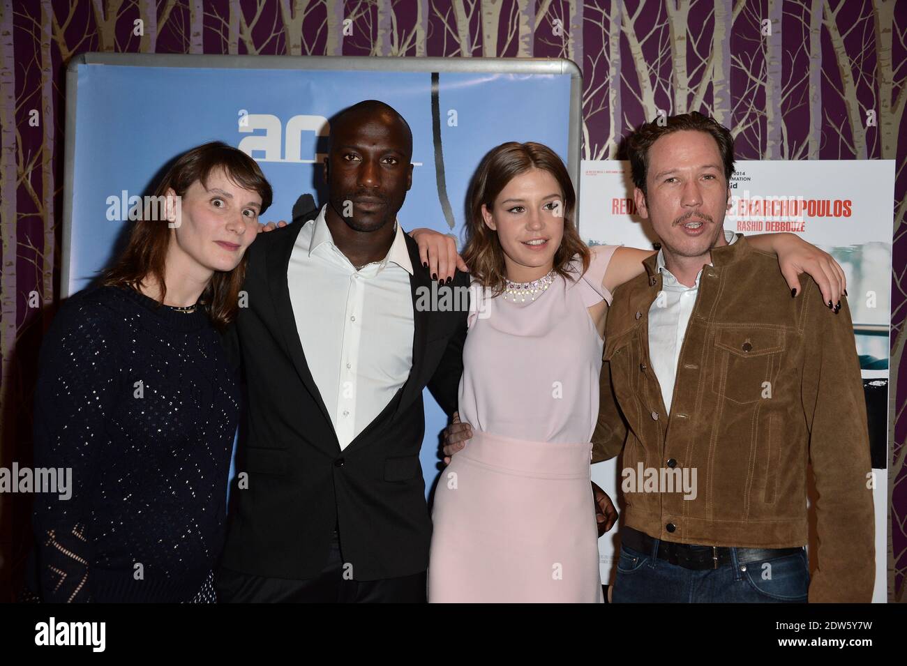 Adele Exarchopoulos, Reda Kateb attending the screening of Qui Vive ...