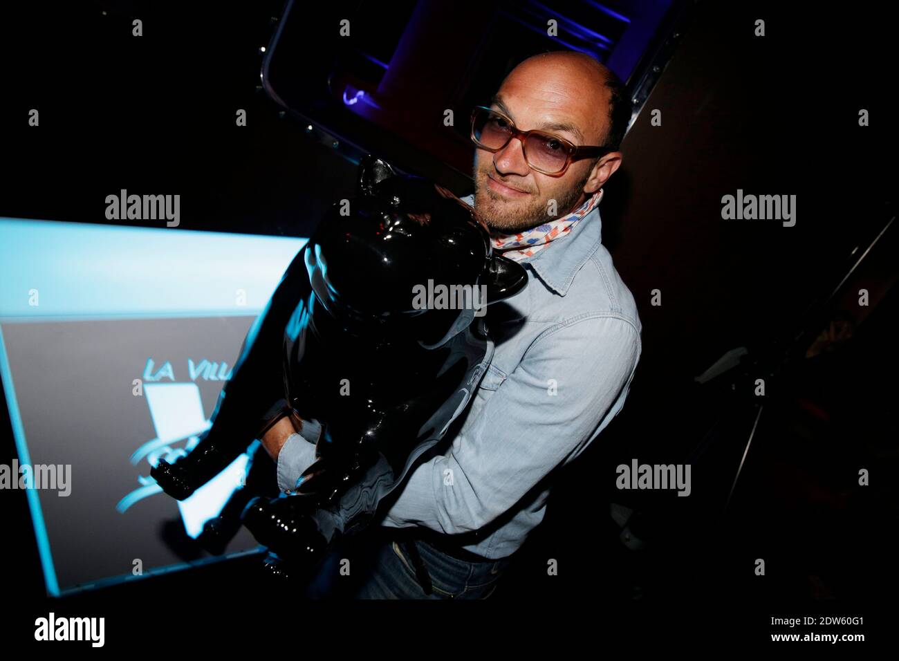 Lionel Bensemoun attending the Sebastien Tellier Concert Live at Villa ...