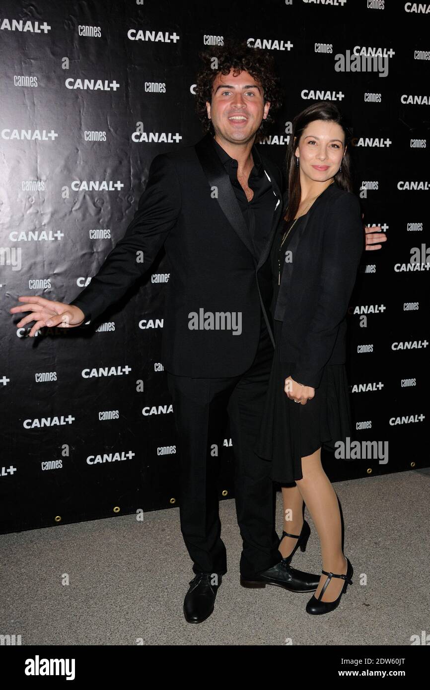 Maxime Musqua arriving at the Canal Plus Party during the 67th Cannes ...