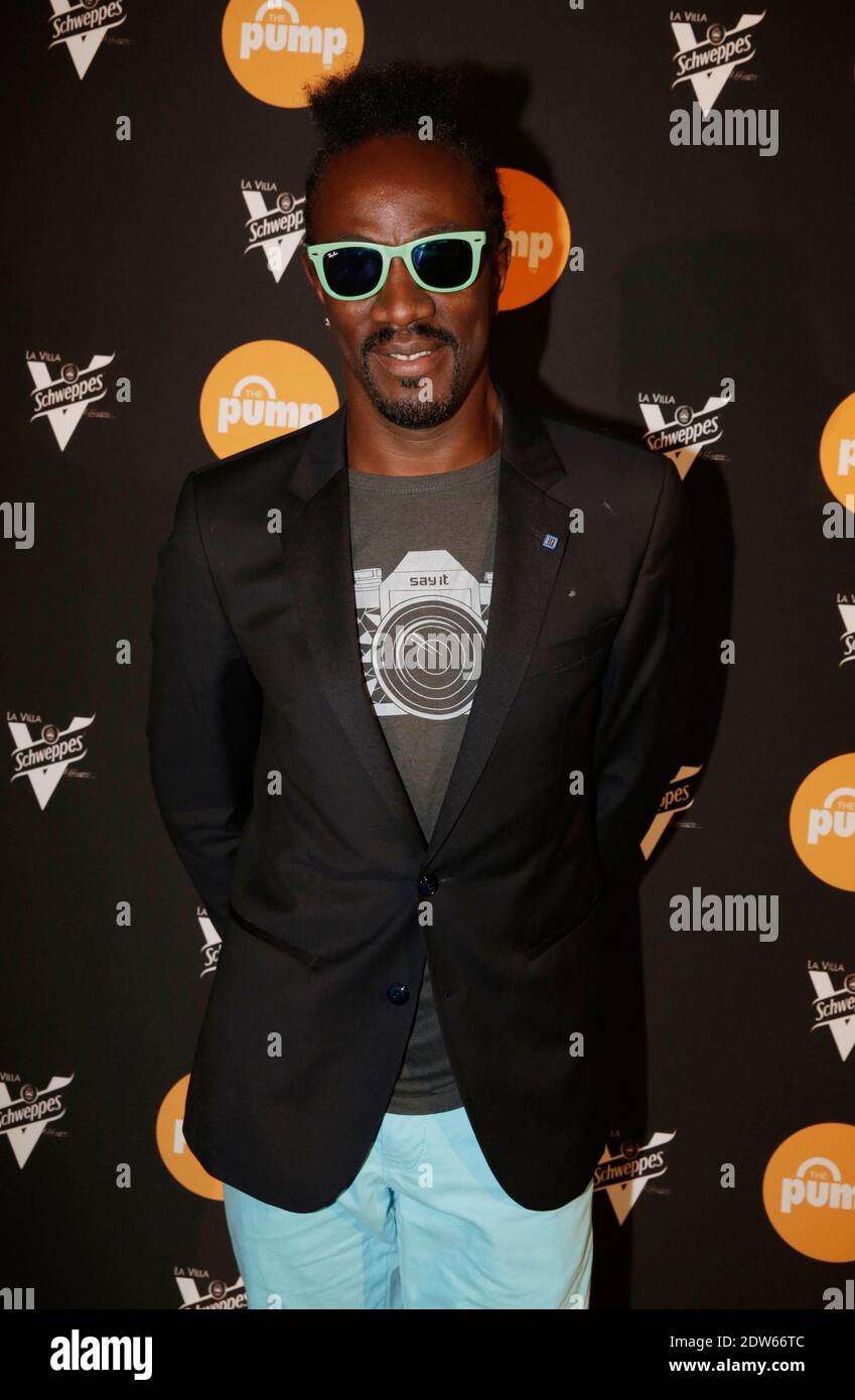 Marco Prince attending Reebok party held at Villa Schweppes during the ...