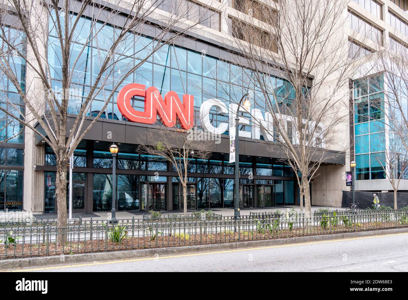 Entrance of CNN Center in Atlanta, Georgia, USA Stock Photo - Alamy