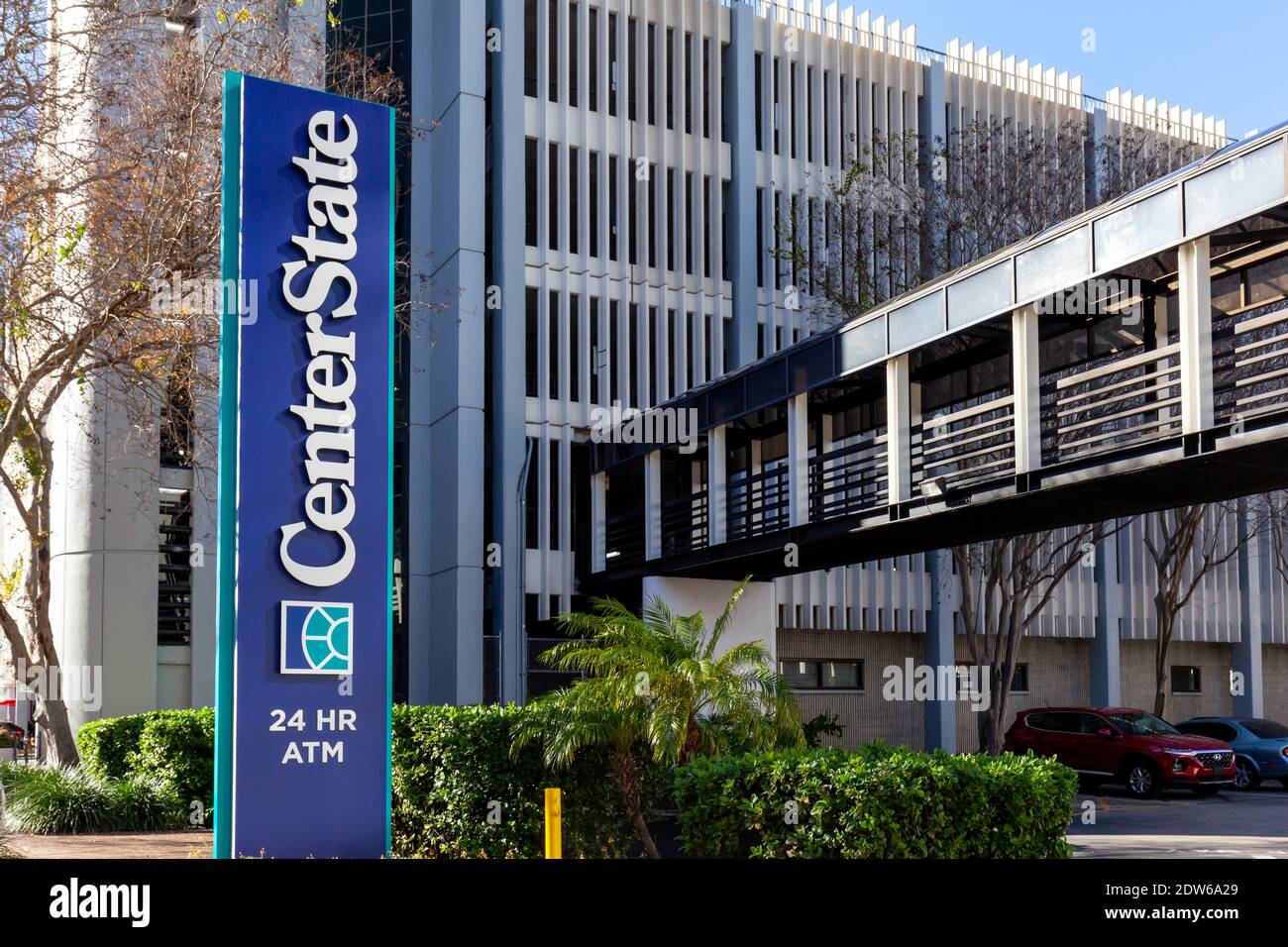 CenterState Bank sign in Orlando, Florida, USA Stock Photo - Alamy