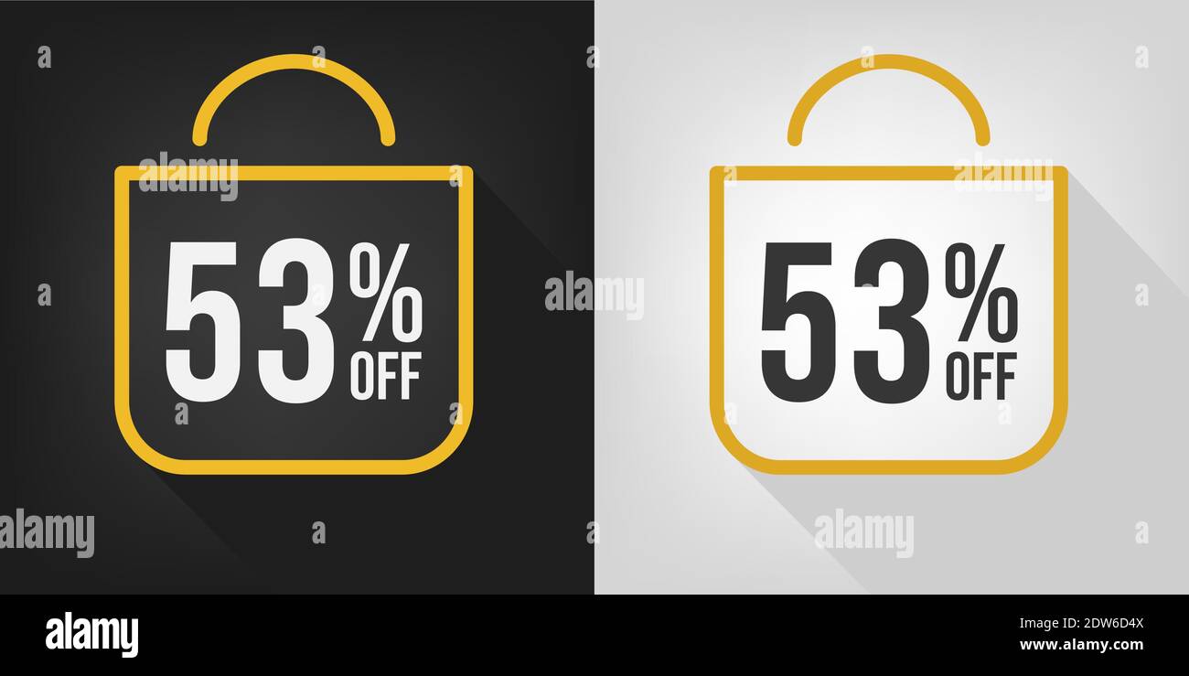 53 percentage Stock Vector Images - Alamy