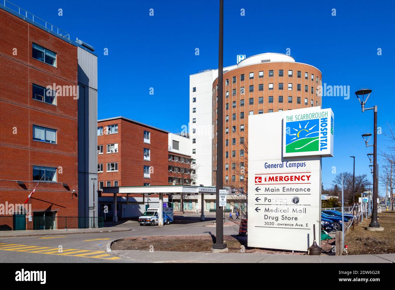 Scarborough Hospital at General Campus, Toronto, Canada Stock Photo - Alamy