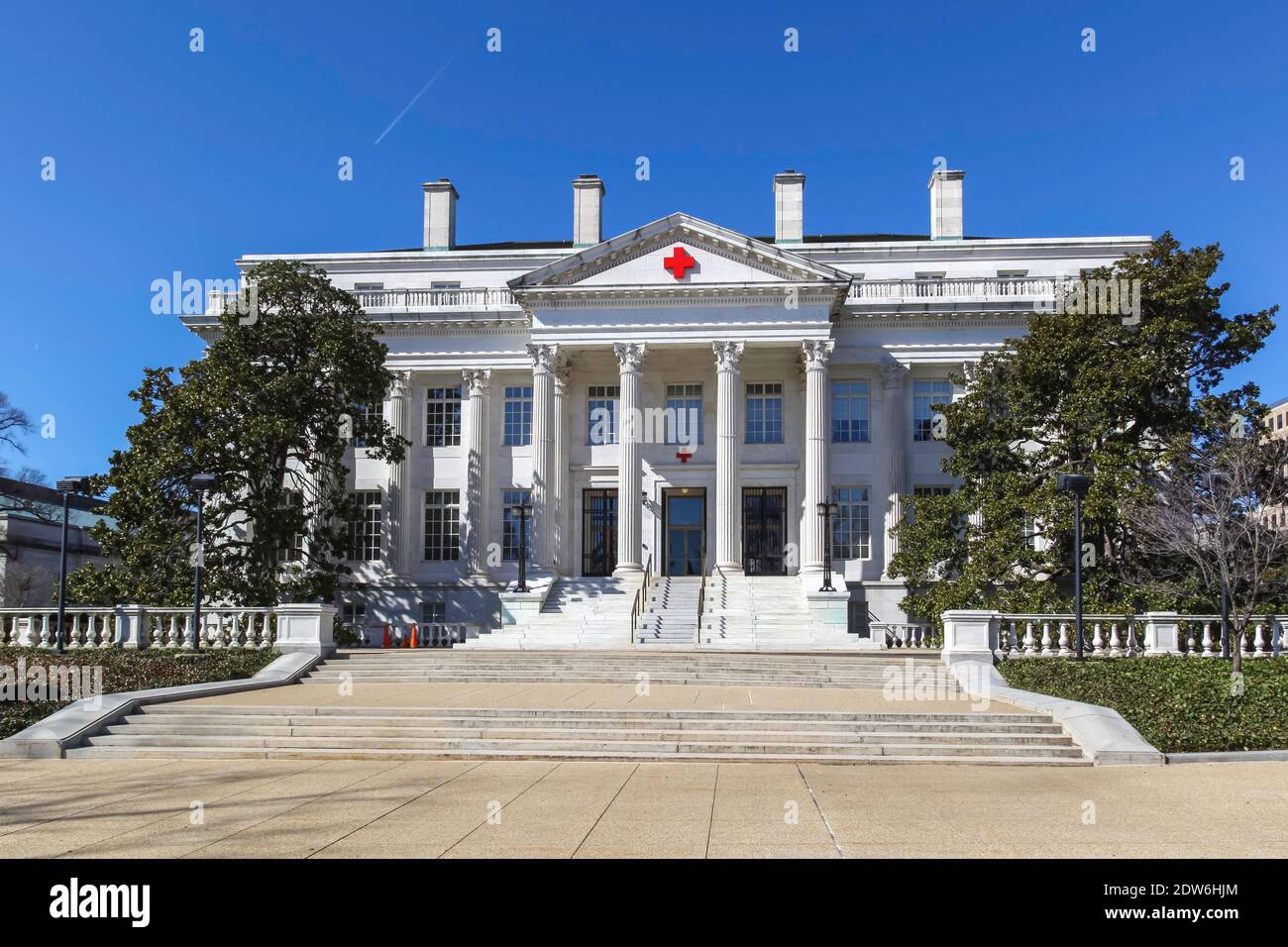 Building of American Red Cross National Headquarters in Washington, D.C ...