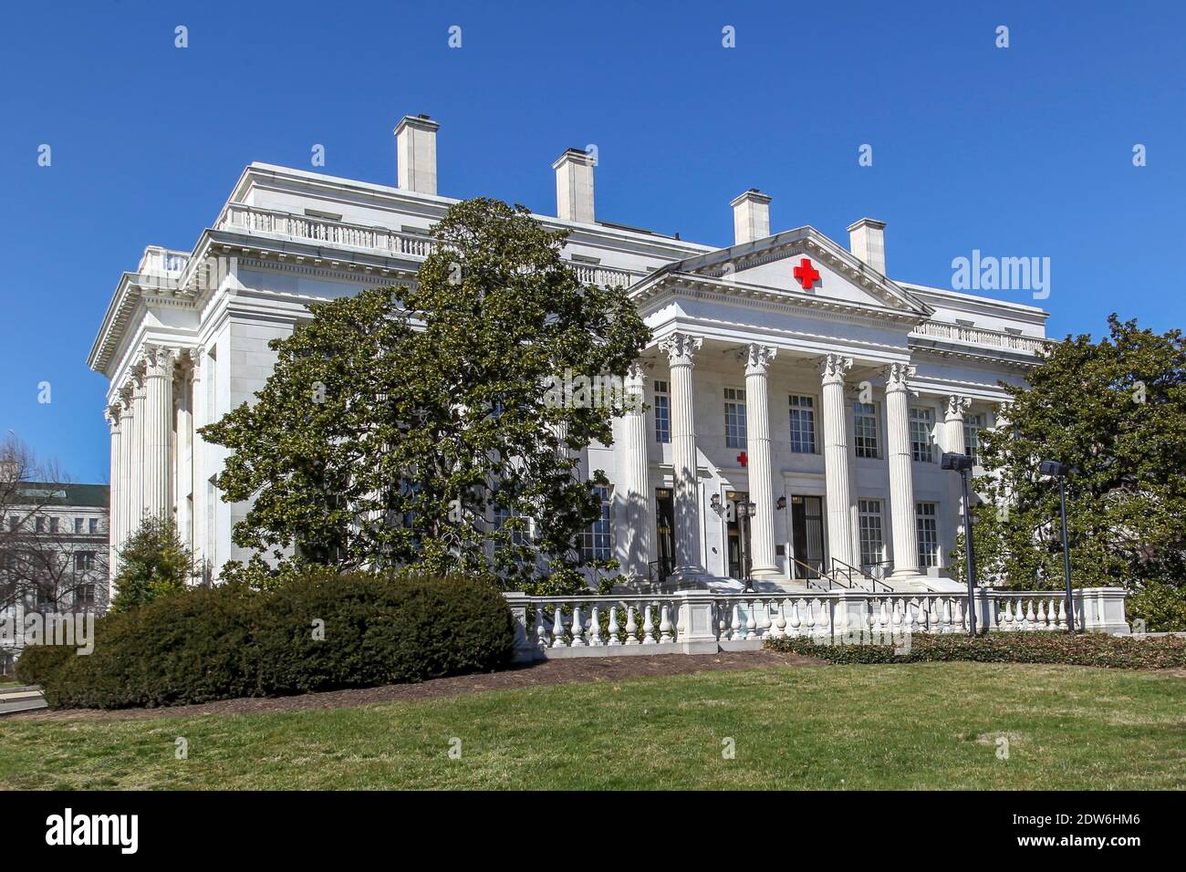Building of American Red Cross National Headquarters in Washington, D.C ...