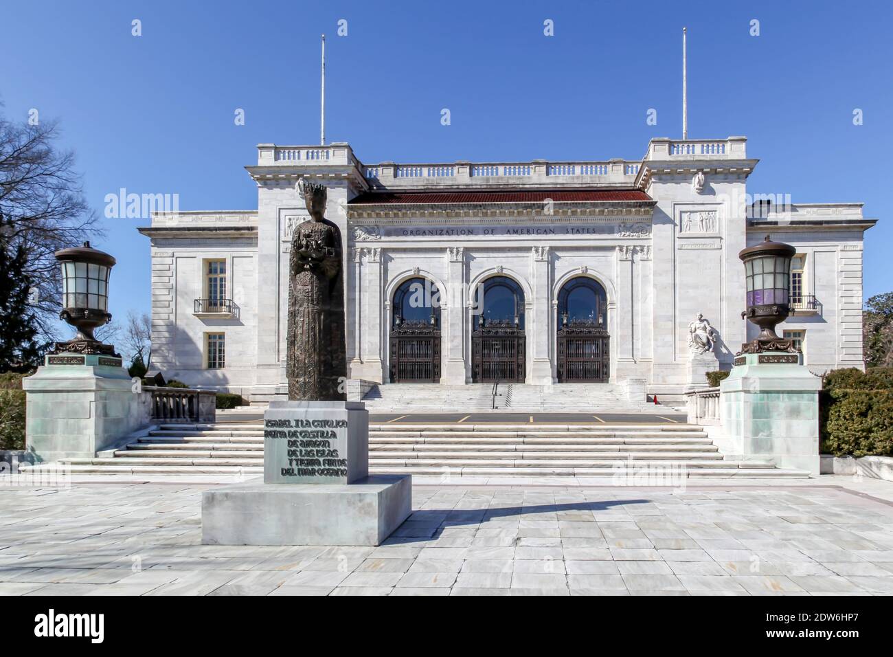 Oas building entrance hi-res stock photography and images - Alamy