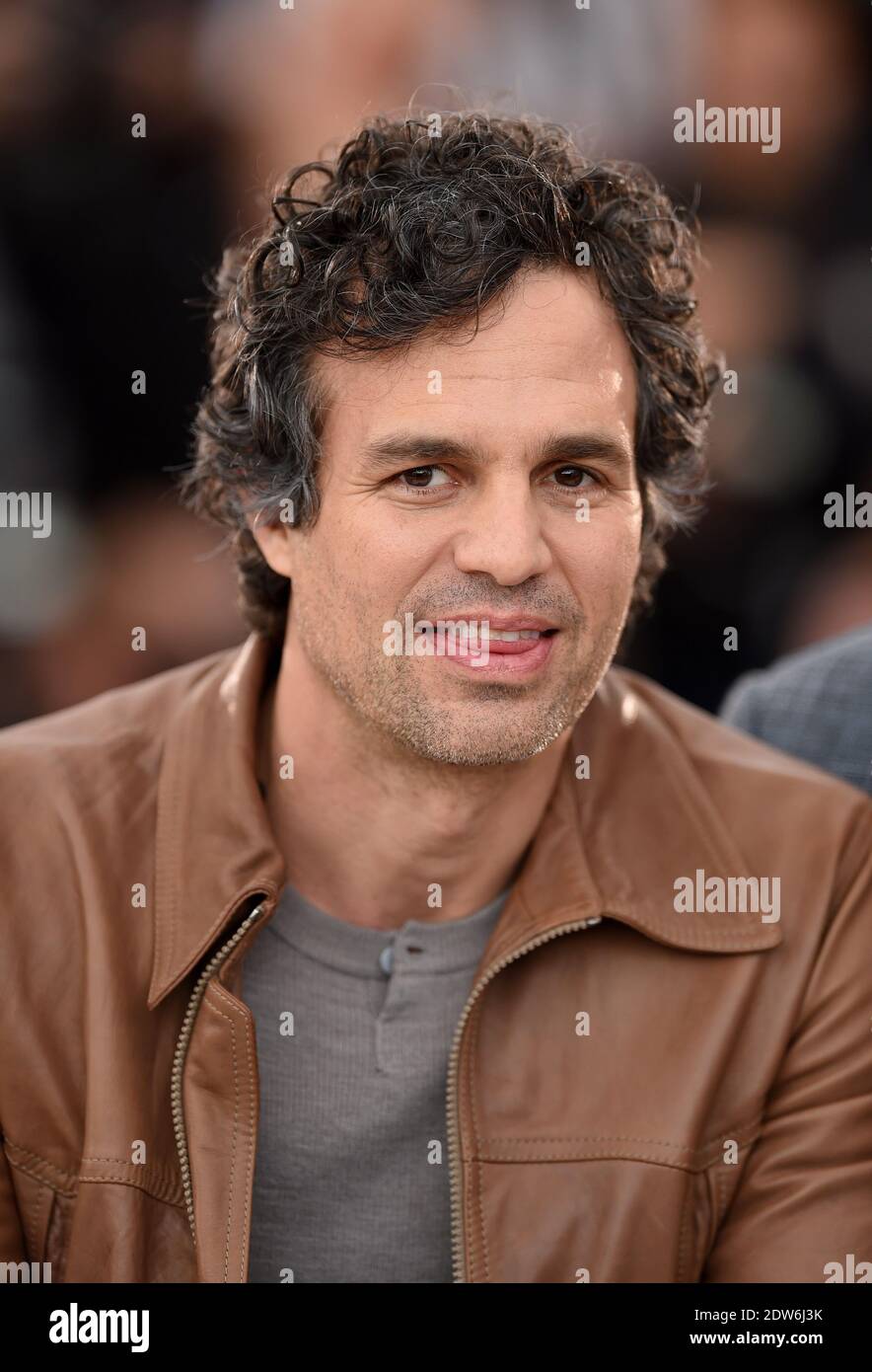 Mark Ruffalo posing at the Palais des Festivals for the photocall of ...