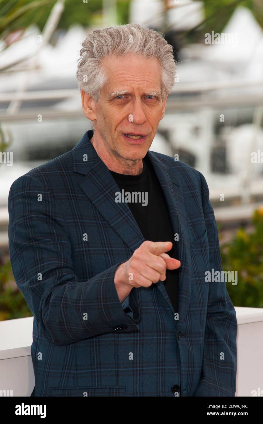 Director David Cronenberg at a photocall for the film Maps To The Stars ...