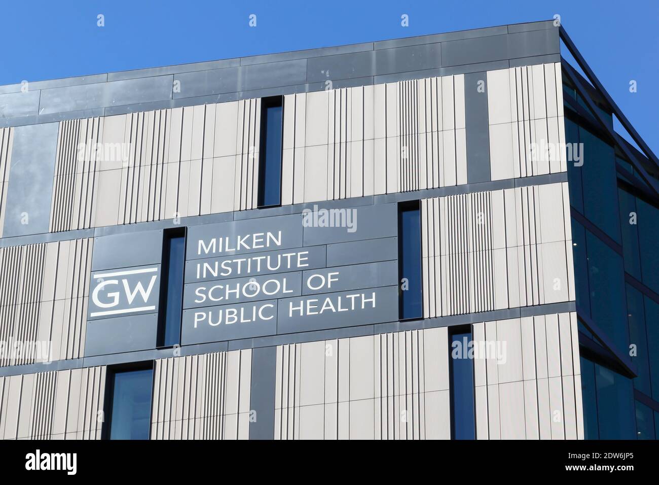 Milken Institute School of Public Health in Washington, DC, USA Stock ...