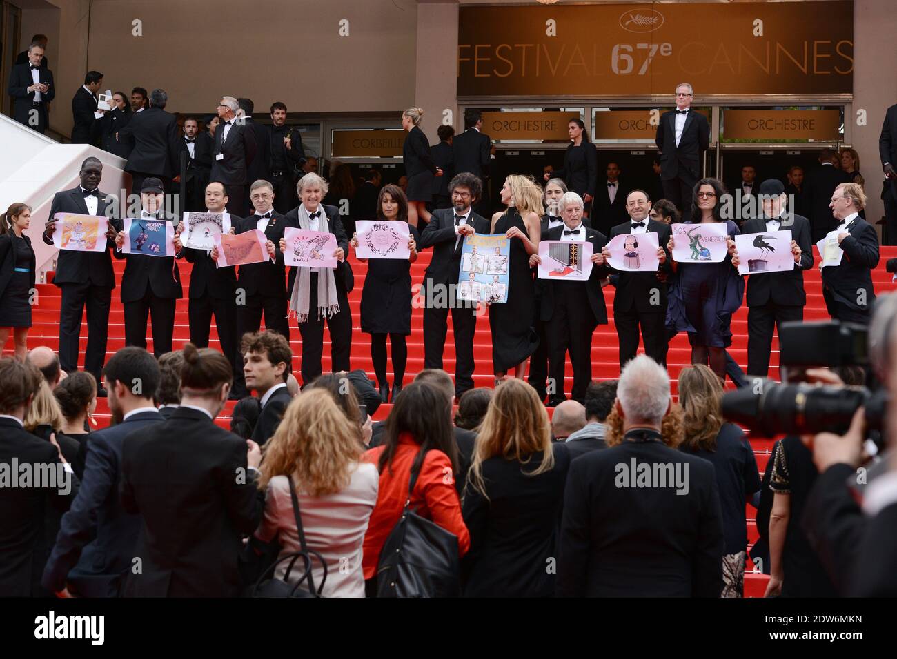 Cartoonists Rayma Suprani, Lassane Zohore, Damien Glez, Baha Boukhari ...