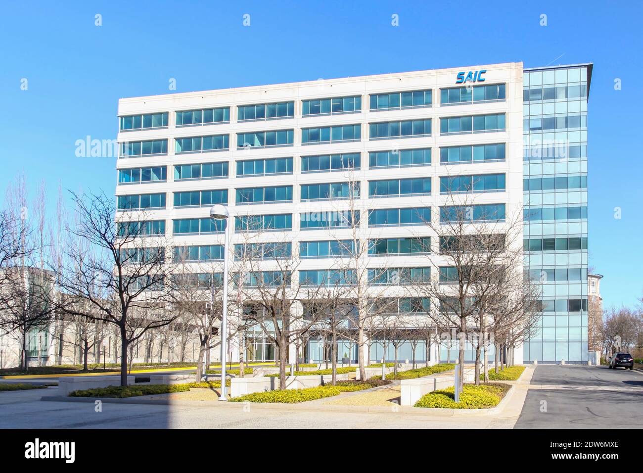 SAIC office building in Tysons Corner, Virginia, USA Stock Photo - Alamy
