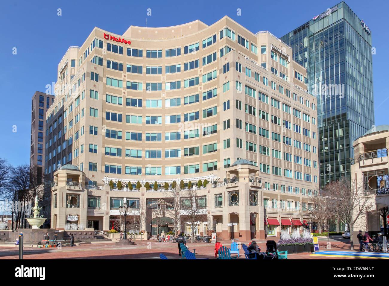 McAfee office building in Reston, Virginia, USA Stock Photo - Alamy