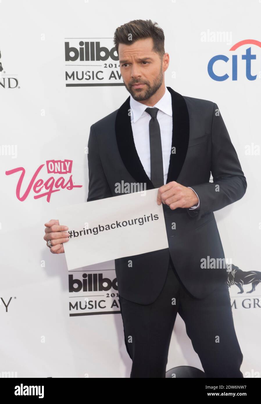Musician Ricky Martin attends the 2014 Billboard Music Awards at the ...