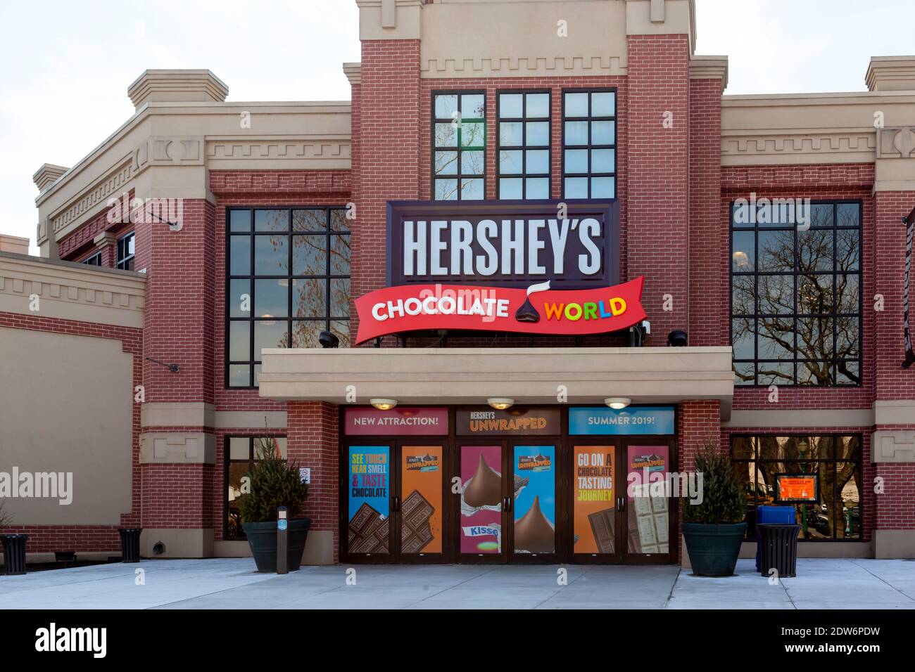 Hershey’s Chocolate World store in Pennsylvania, New York, USA Stock ...
