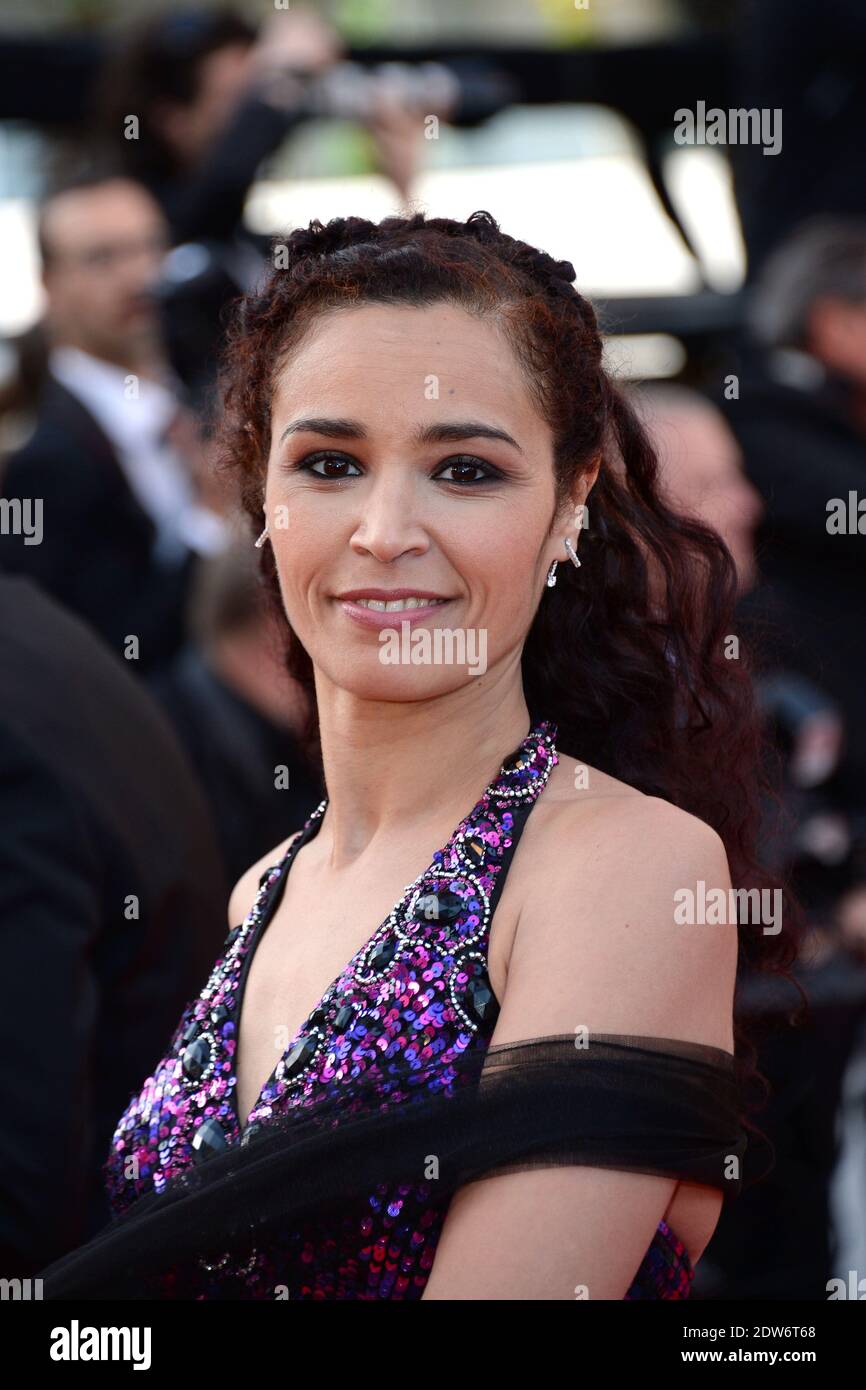Aida Touihri arriving at the Palais des Festivals for the screening of ...