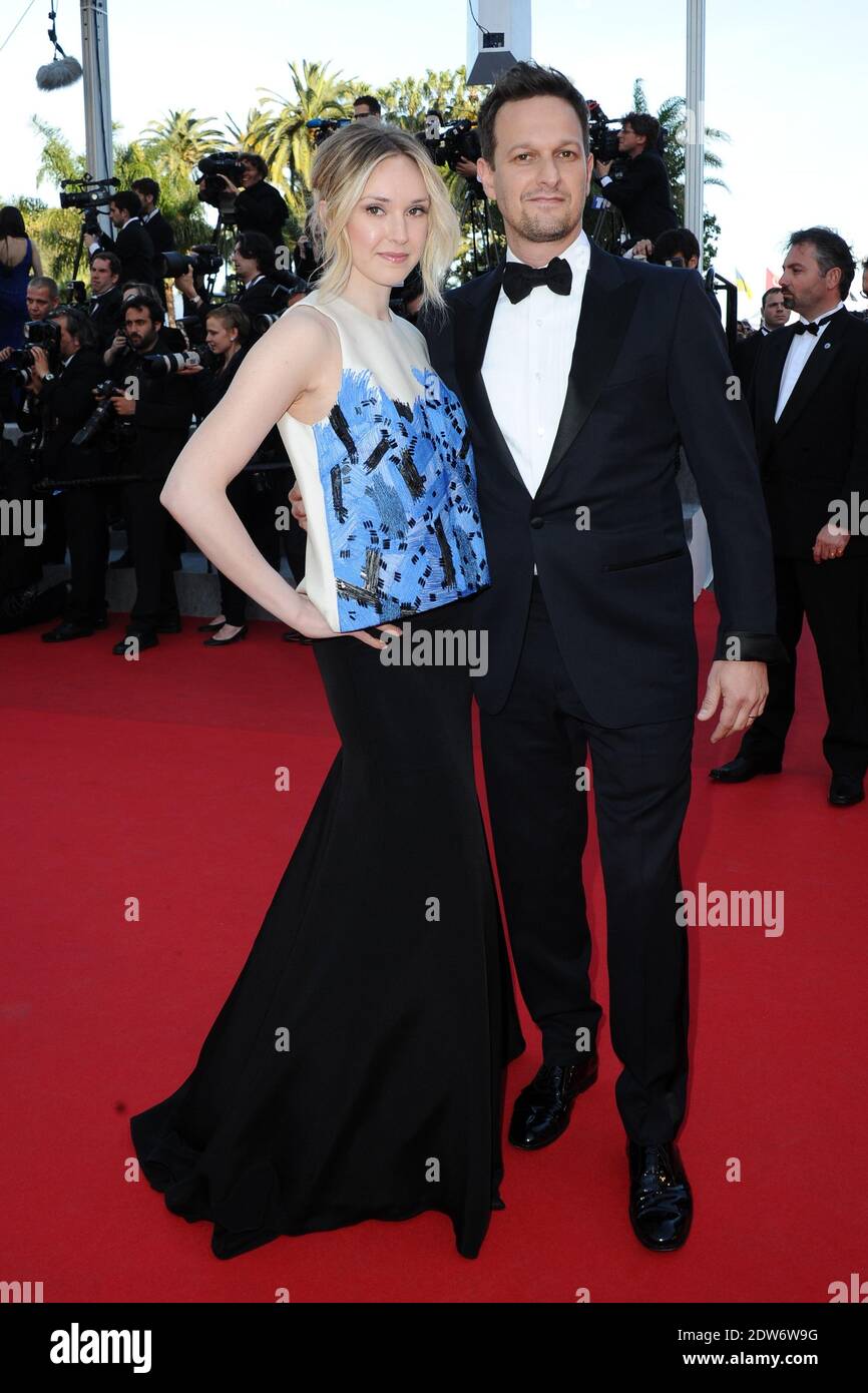 Josh Charles and his wife Sophie Flack arriving at the Palais des ...