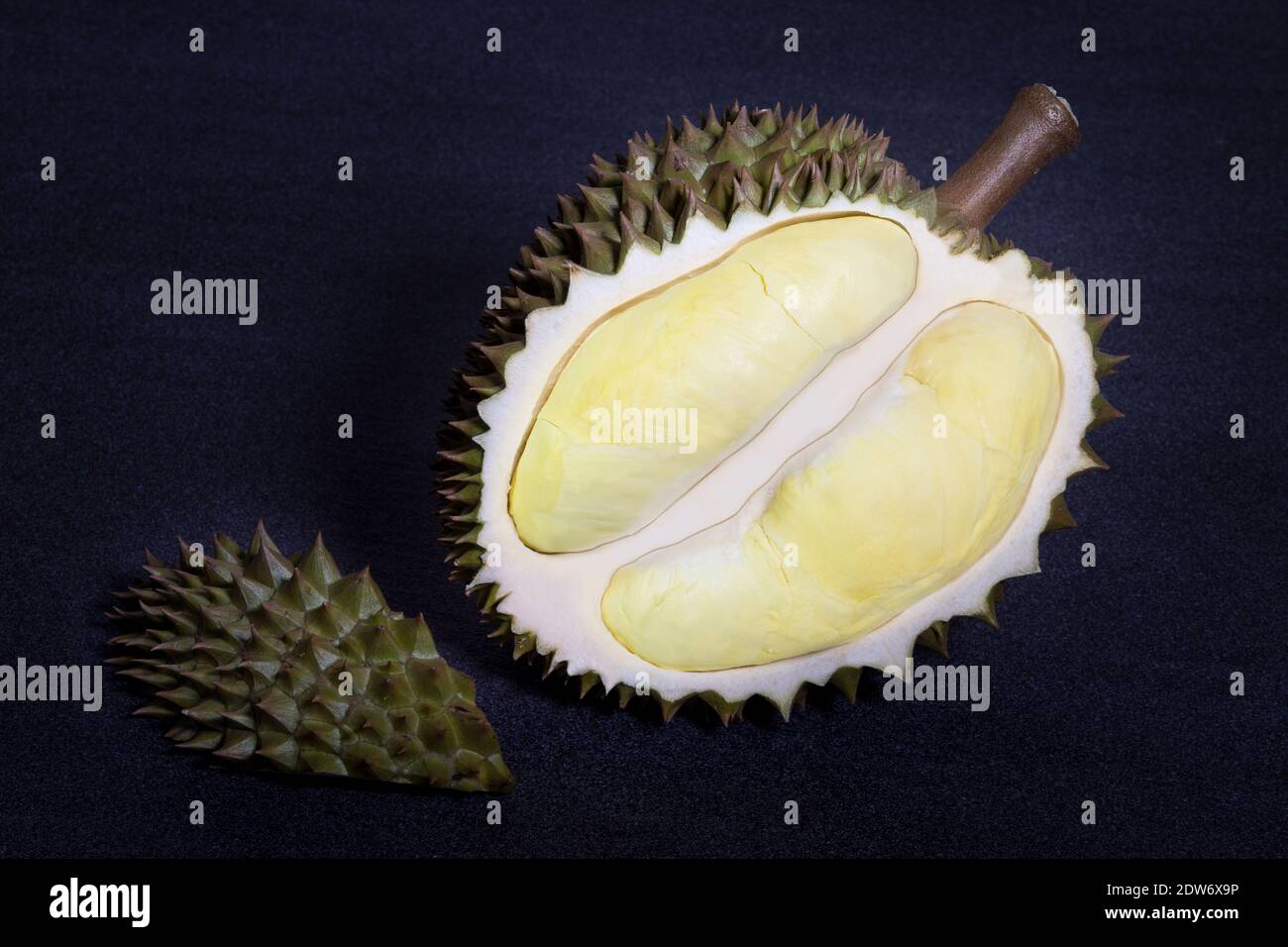 Cross Section The Fruit The Durian High Resolution Stock Photography ...
